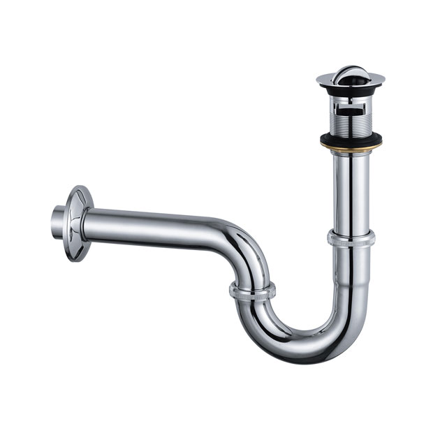 Swivel top basin waste and basin bottle trap KIT,Metal Bottle Traps