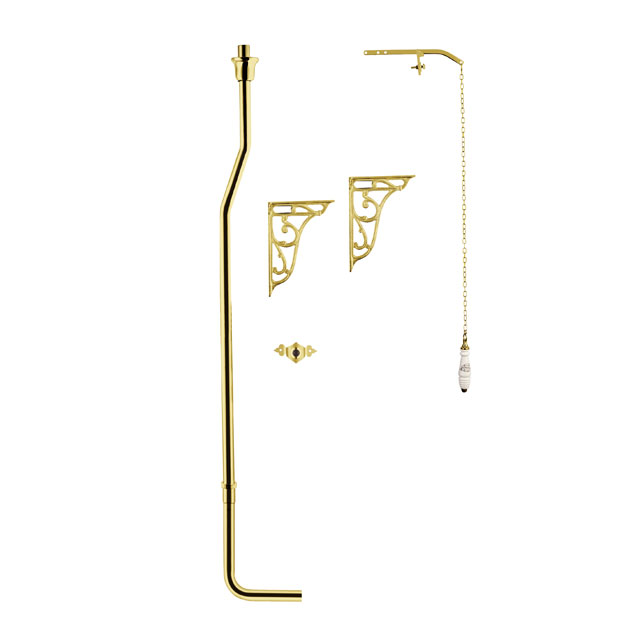 High Level Traditional WC Flush Pipe Kit